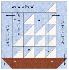 Tall Ships Quilt Block ⋆ Scrapdash Quilt Tutorials